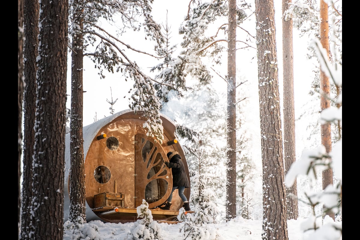 Tree houses in Sweden with Nature.House